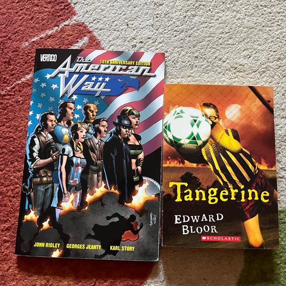 Art | The American Way Graphic Novel Multicolor And Tangerine Bundle ...